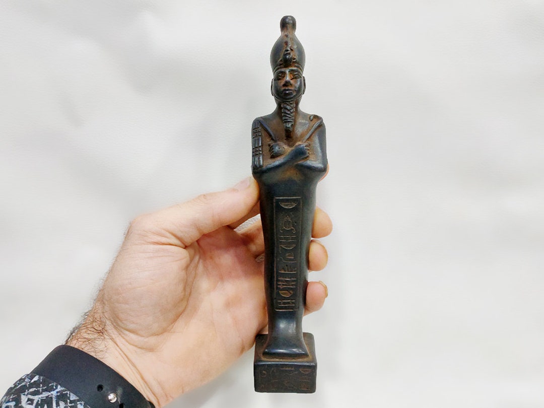 Statue of the Idol Osiris. God of Resurrection and Reckoning, Chief of ...