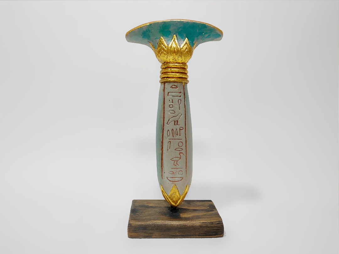 Wedge Stick. Stick of Hathor. Stick of Sekhmet. Lotus Flower. an Exact ...