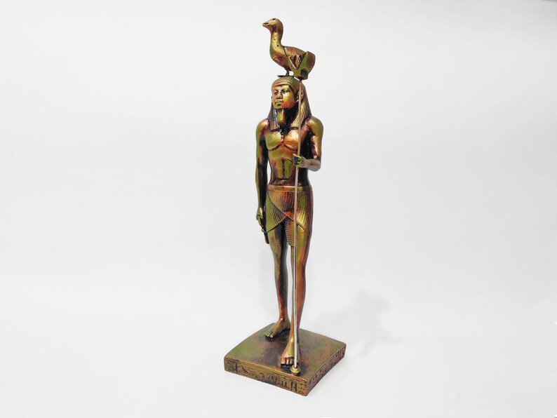Egyptian God Geb Statue: Ancient Egypt Decor (13.5 Inches) - Etsy