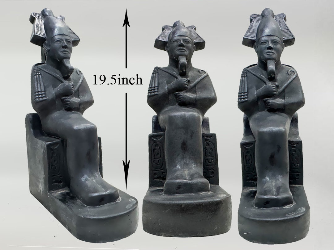 Statue of Osiris. A Distinctive Museum Piece. Osiris, Pharaonic Statue ...