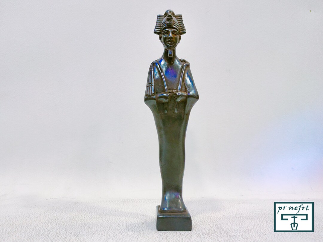 Statue of the Idol Osiris. God of Resurrection and Reckoning, Chief of ...
