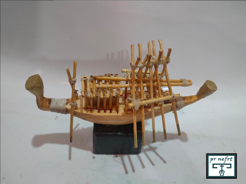 The Unique and Rare Boat of King Khufu the Boat of the Sun | Etsy