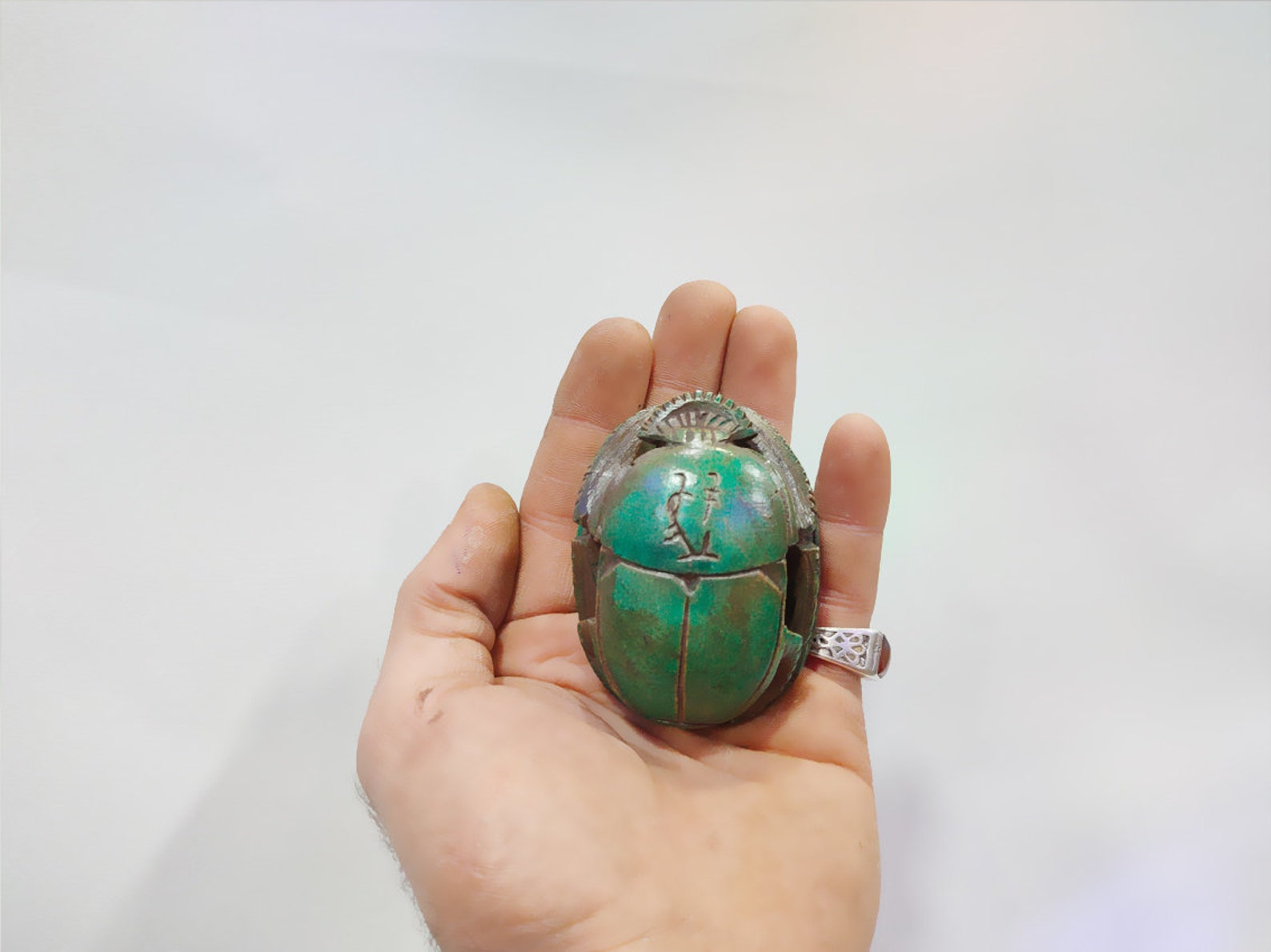 Scarab an Old Pharaonic Scarab. A Rare and Special Piece. Made | Etsy