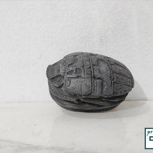 The Sacred Scarab Amulet - the Unique Egyptian Black Amulet - is ...