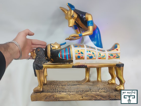 A Unique Model of Anubis the God of Embalming and Tombs Made - Etsy