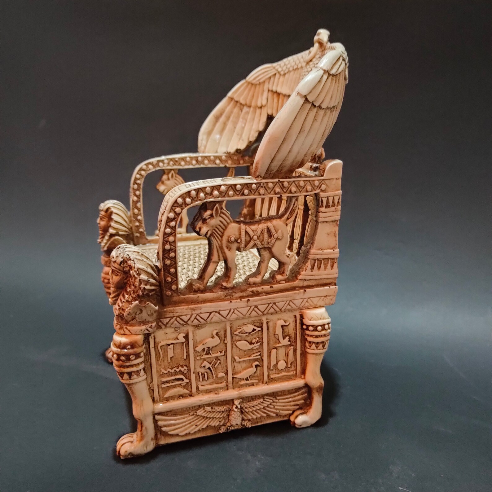 Unique Model Pharaonic Throne Chair Handcrafted in Egypt - Etsy