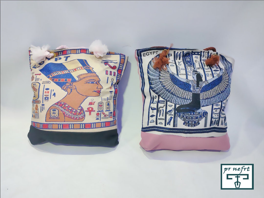 An Egyptian Shoulder Bag, a Shoulder Bag Made of Fabric and Wool ...
