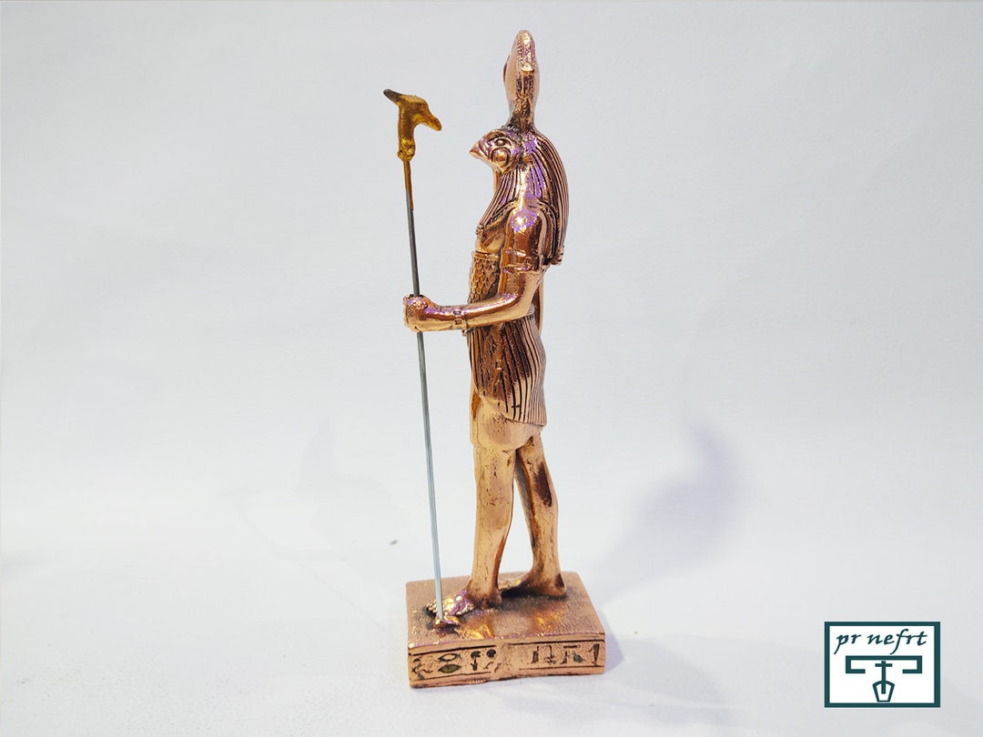 A Rare Copper Statue of the God Ra. Handmade in Egypt - Etsy