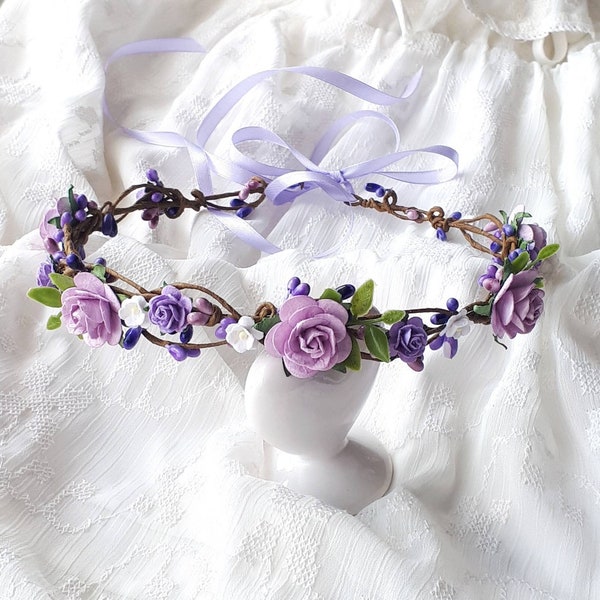 Lavender Crown - Etsy