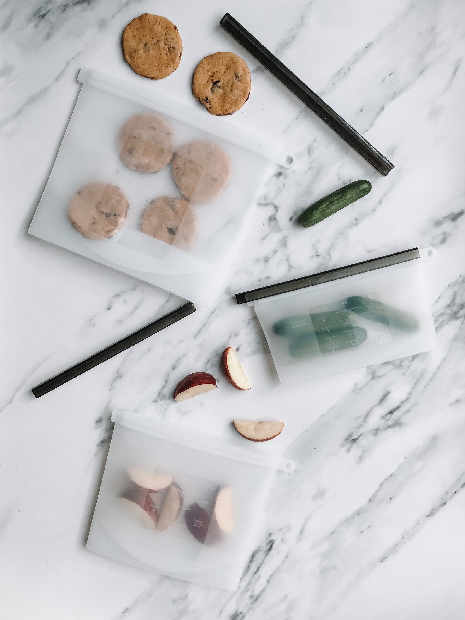 Reusable Washable Silicone Zip Lock Bags 500ml 1000ml 1500ml | Etsy