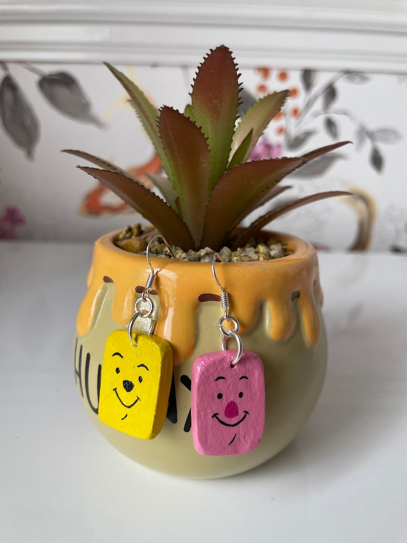 Handmade Clay Disney/pixar Inspired Cartoon Character Dangle - Etsy ...