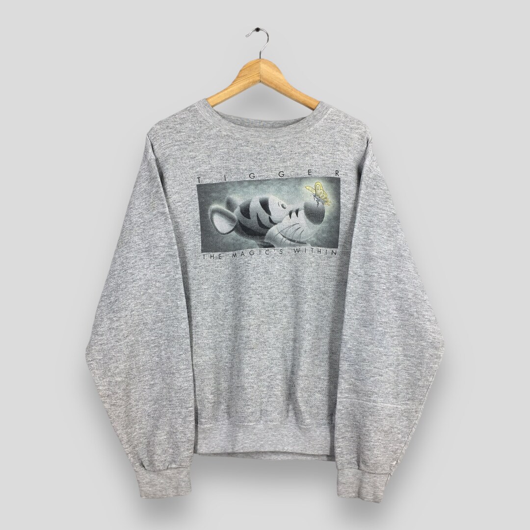 Vintage Tigger Disney Sweatshirt Medium 90s Tigger the Magic's Within ...