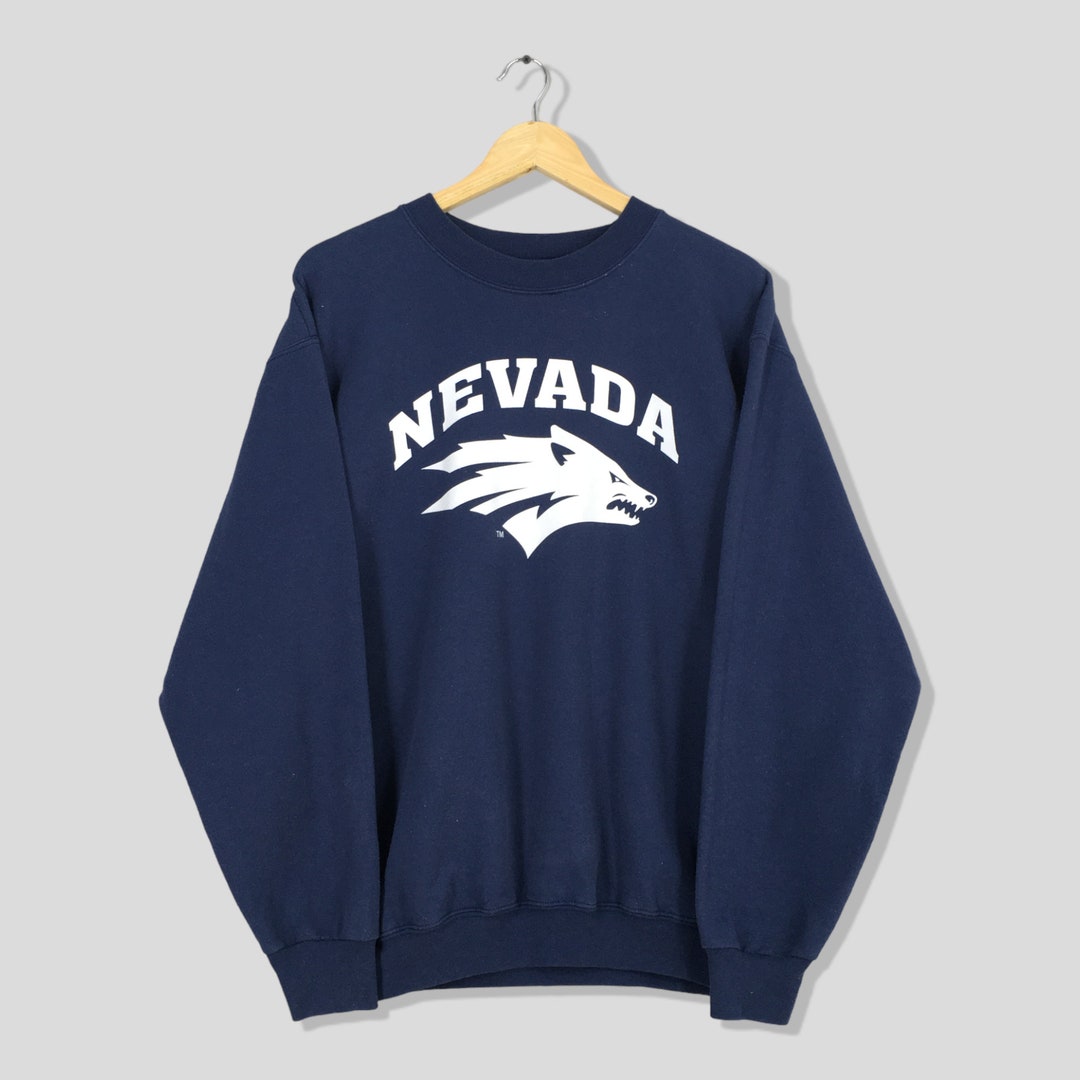 Vintage Las Vegas Nevada Blue Sweatshirt Medium Las Vegas Nevada Usa ...