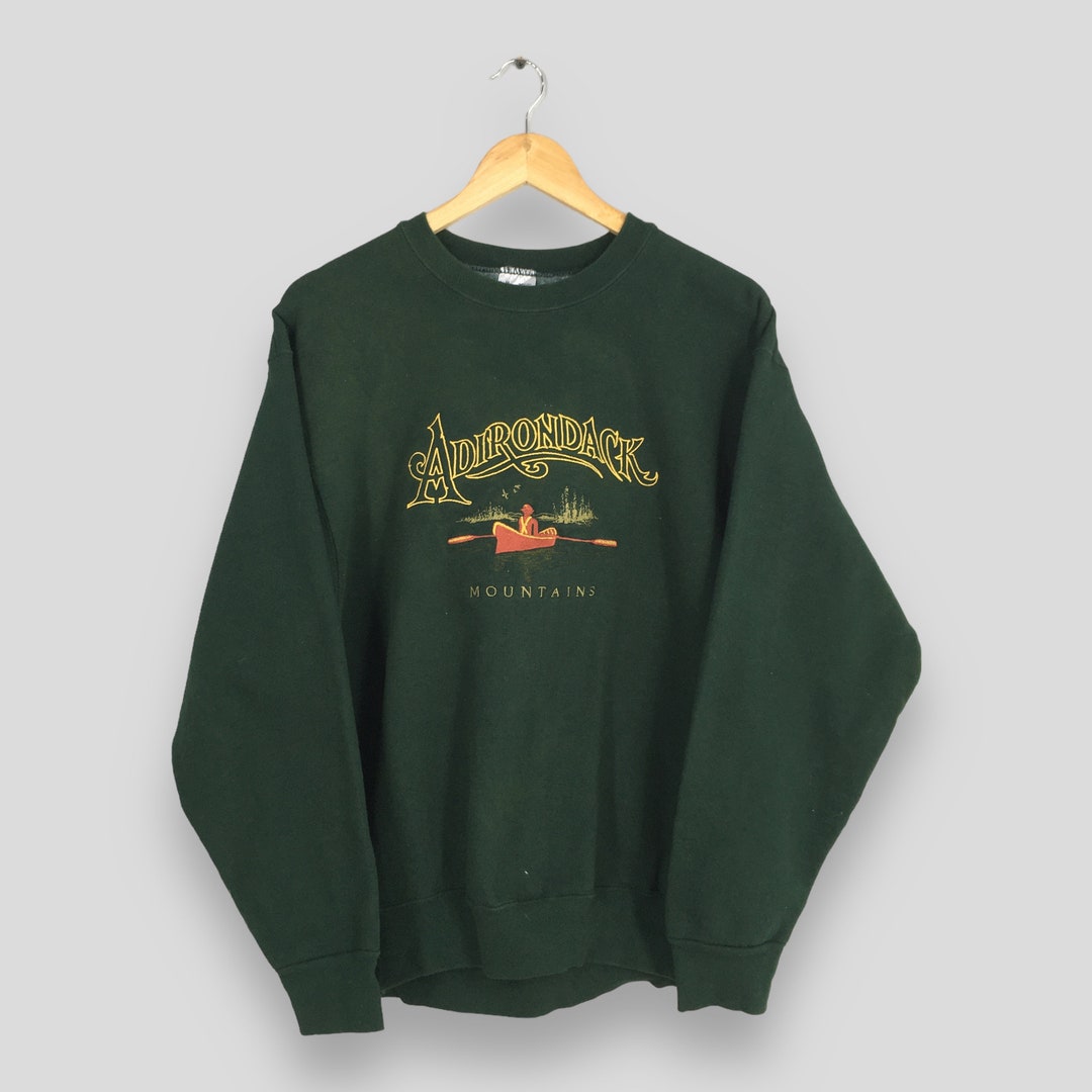 Vintage Adirondack Mountains Northeastern Sweatshirt Medium Adirondack ...