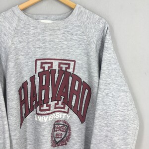 Vintage Harvard University Gray Sweatshirt Xlarge Harvard University ...