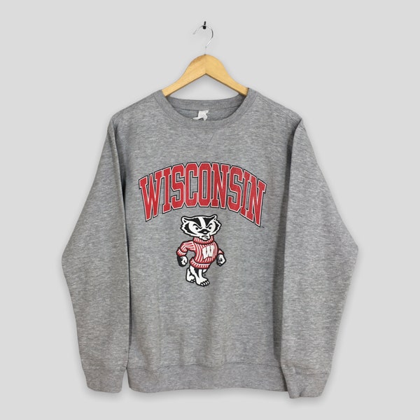 Wisconsin Badgers Sweatshirt - Etsy