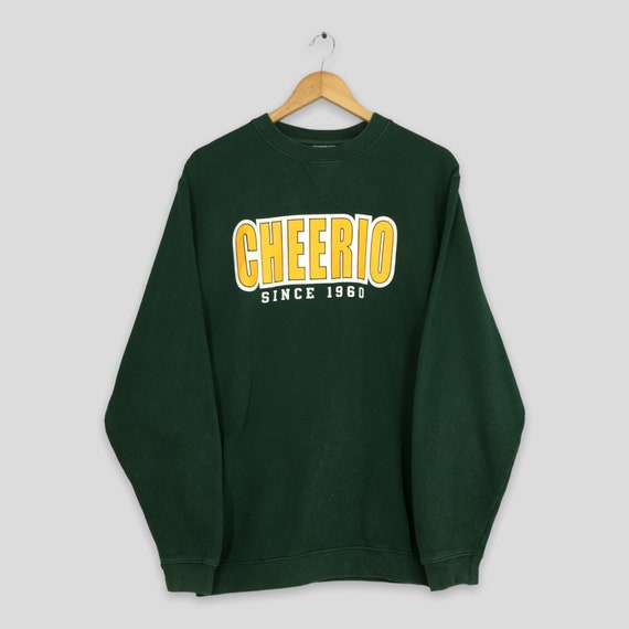 Vintage Cheerio Since 1960 Food Logo Sweater Small Ch… - Gem