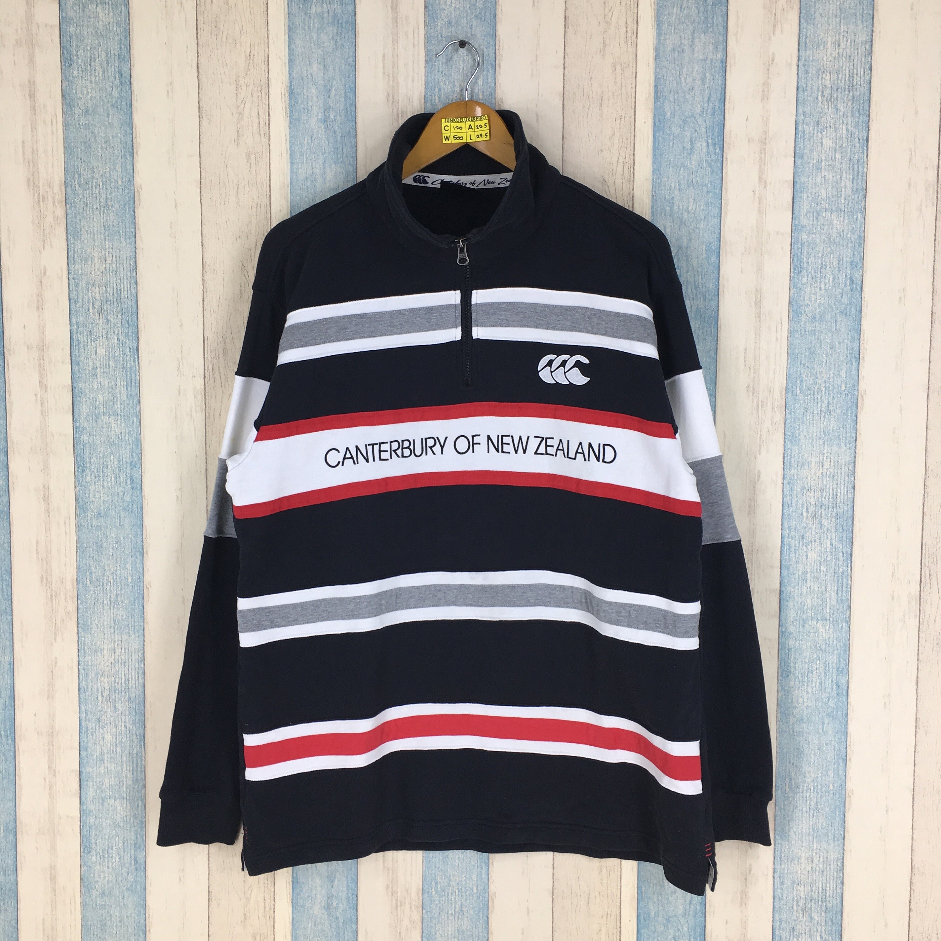 Canterbury Rugby Sweater Large Vintage 90's Canterbury Of | Etsy