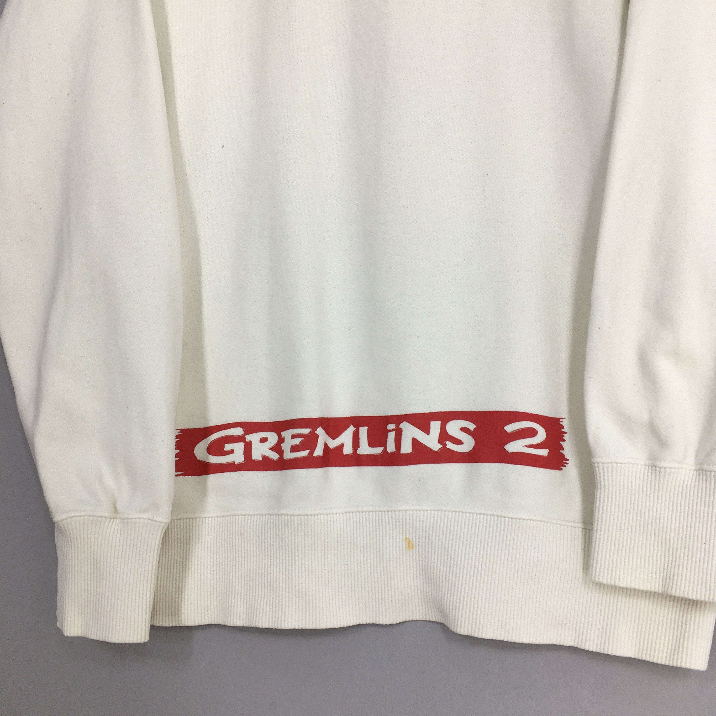 Vintage Gremlins 2 Movie White Sweatshirt Large 90's - Etsy