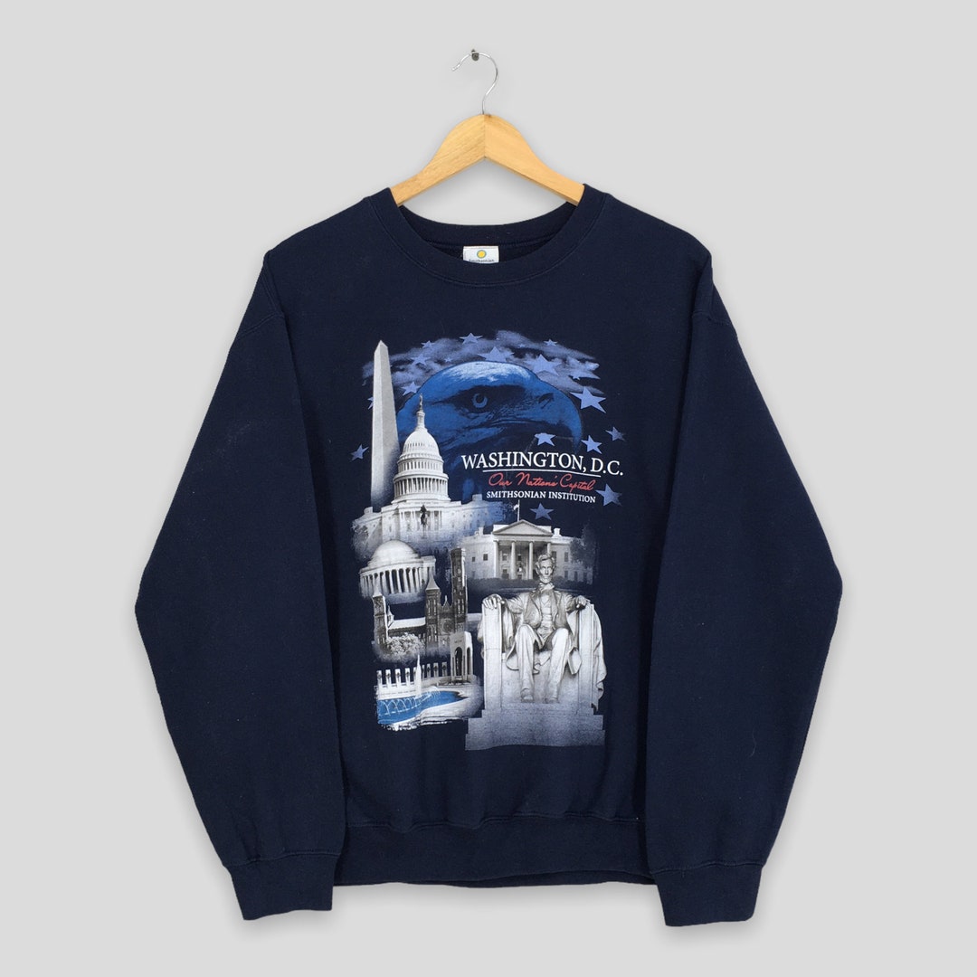 Vintage 90s Washington DC White House Sweatshirts Medium Washington ...