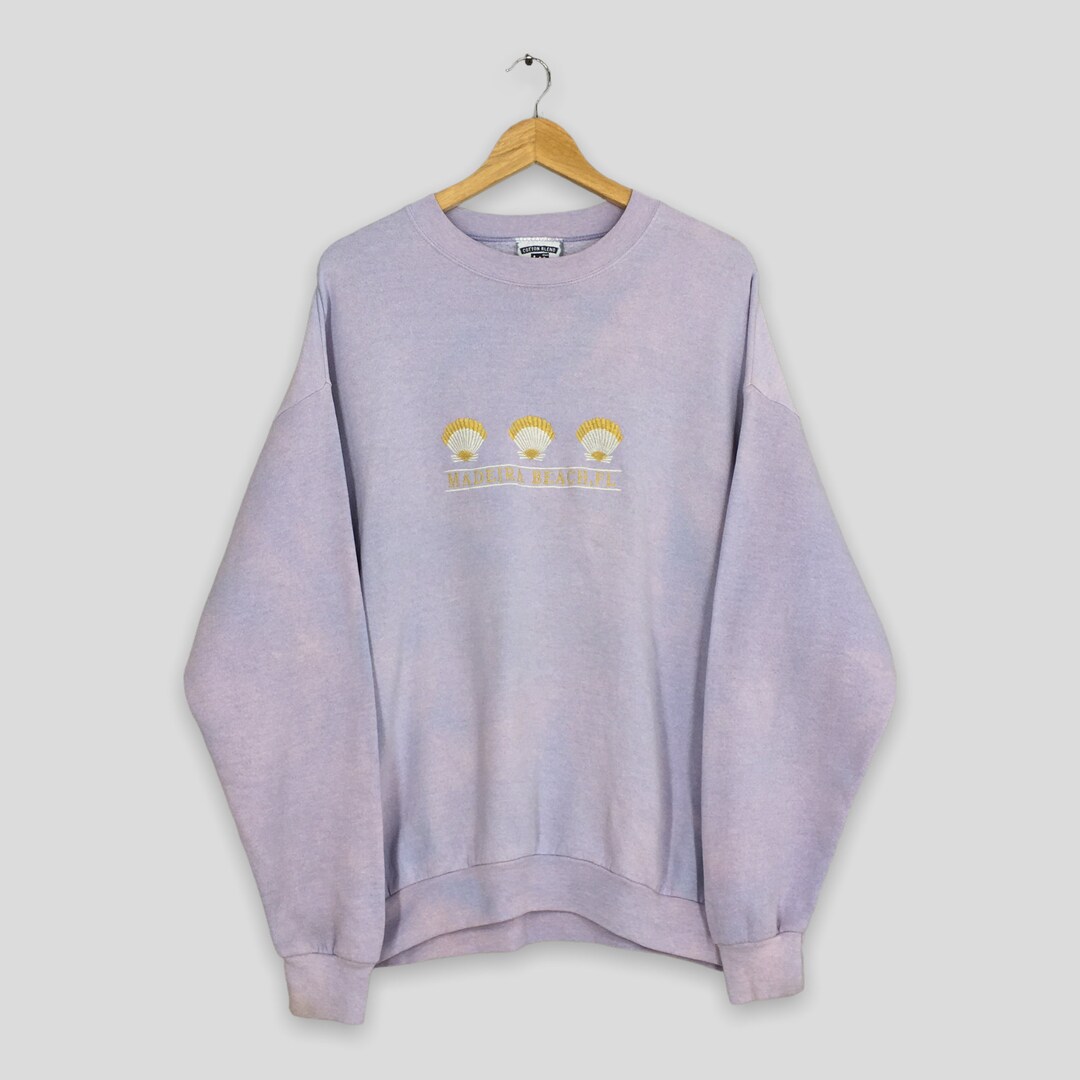 Vintage 90s Madeira Beach Florida Sweatshirt Xlarge Madeira Beach ...
