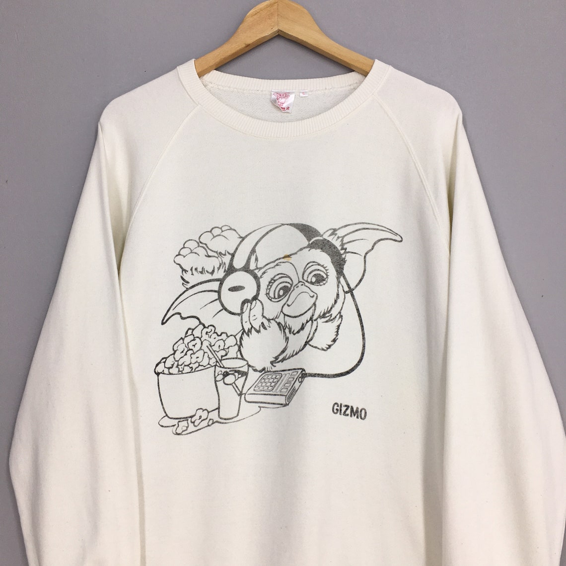Vintage Gremlins 2 Movie White Sweatshirt Large 90's - Etsy