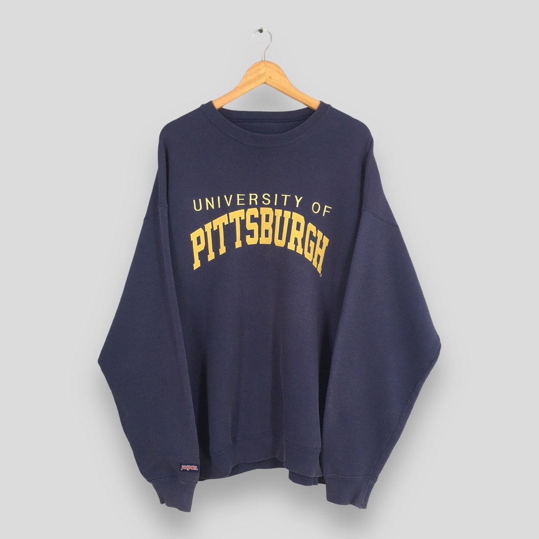 Vintage 90s University of Pittsburgh Sweatshirt Xxlarge Pittsburgh ...