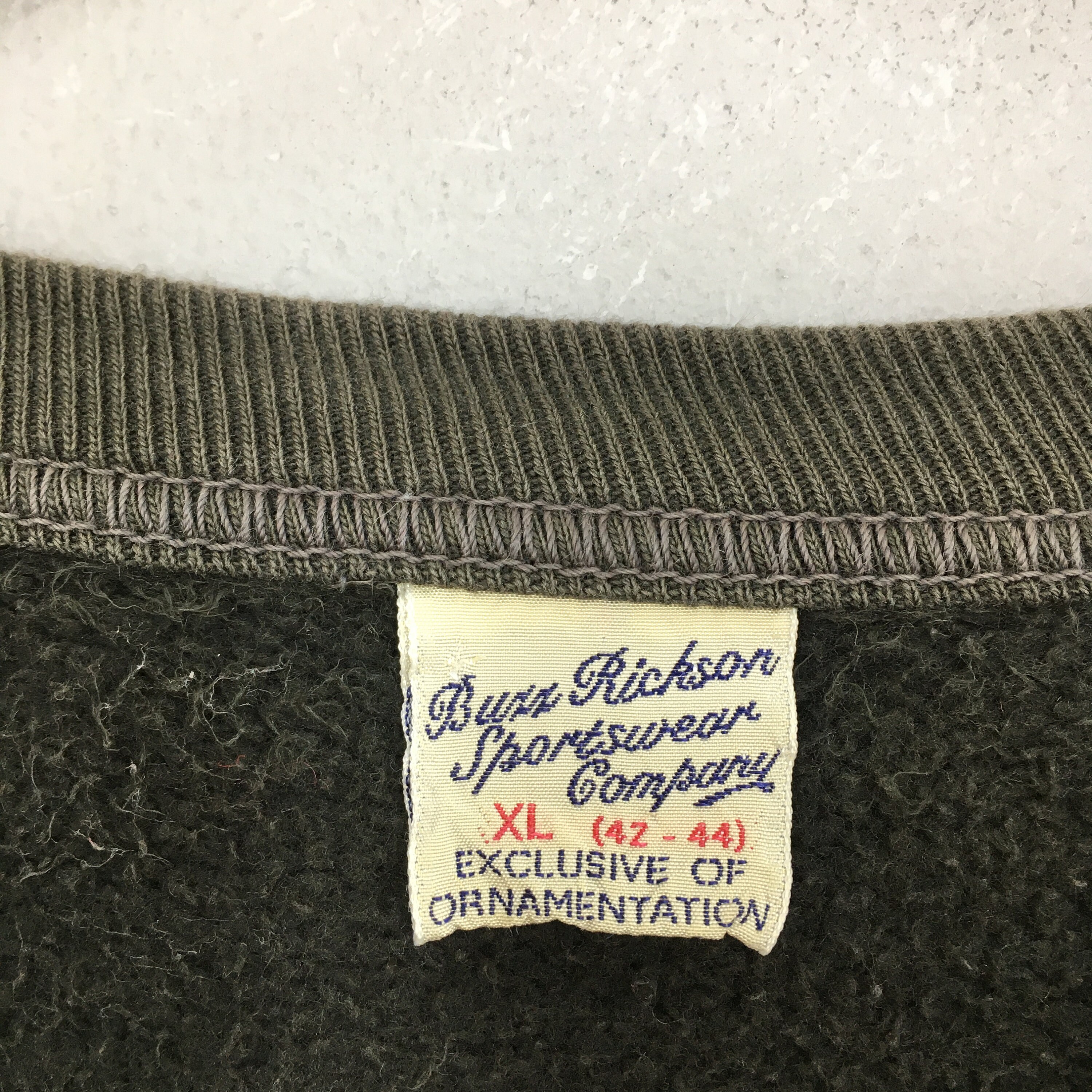 Vintage 90's Buzz Rickson Japan Sweatshirt Xlarge Buzz - Etsy