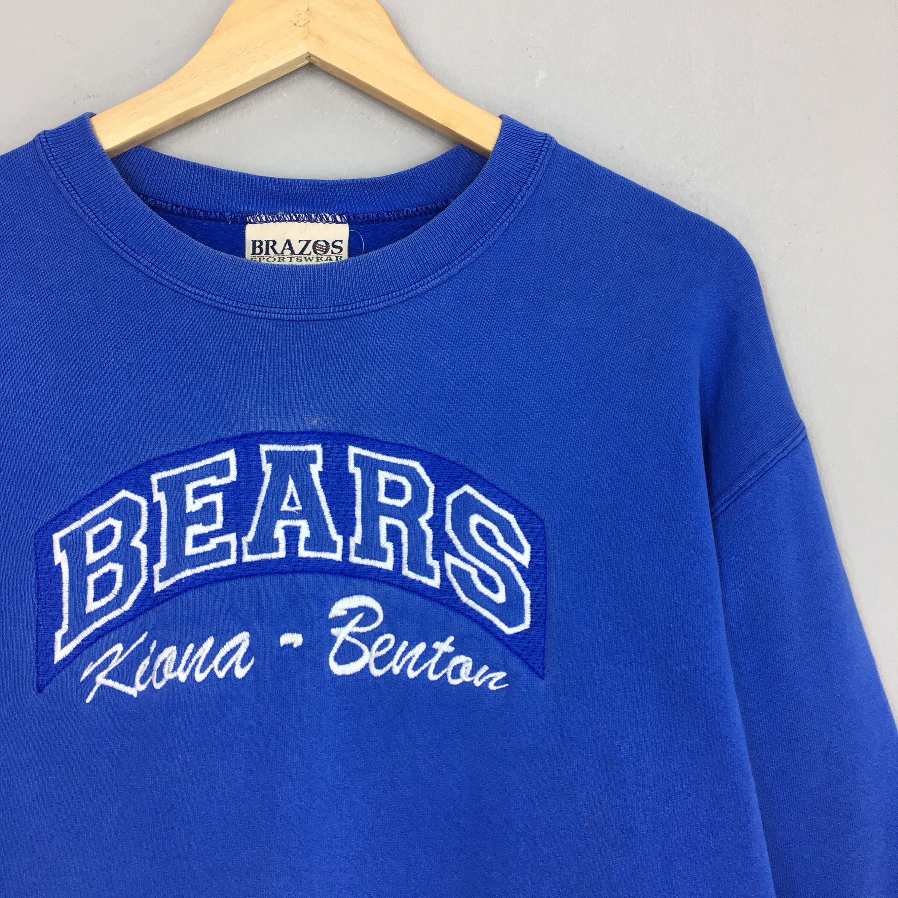 Vintage Bears Kionabenton Blue Sweatshirt Medium Bears Kiona - Etsy