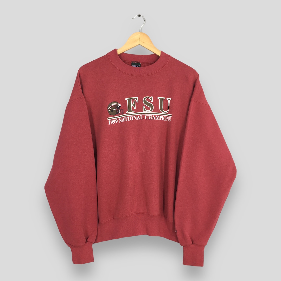 Vintage Florida State University Red Sweatshirt Large FSU Florida ...