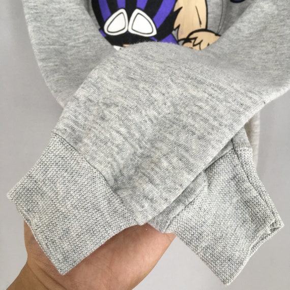 Vintage Muttley Dog Wacky Races Cartoon Gray Sweatshi… - Gem