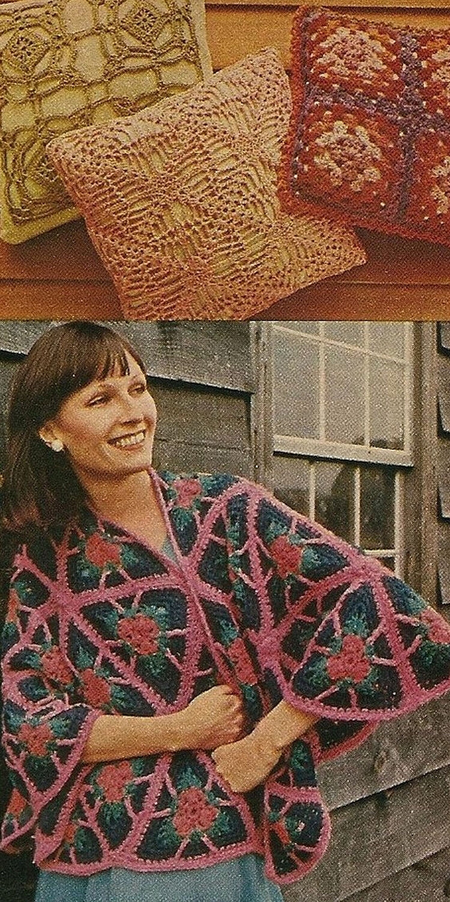 Vintage Crochet Granny Square Patterns 1970's***pdf Instant Digital ...