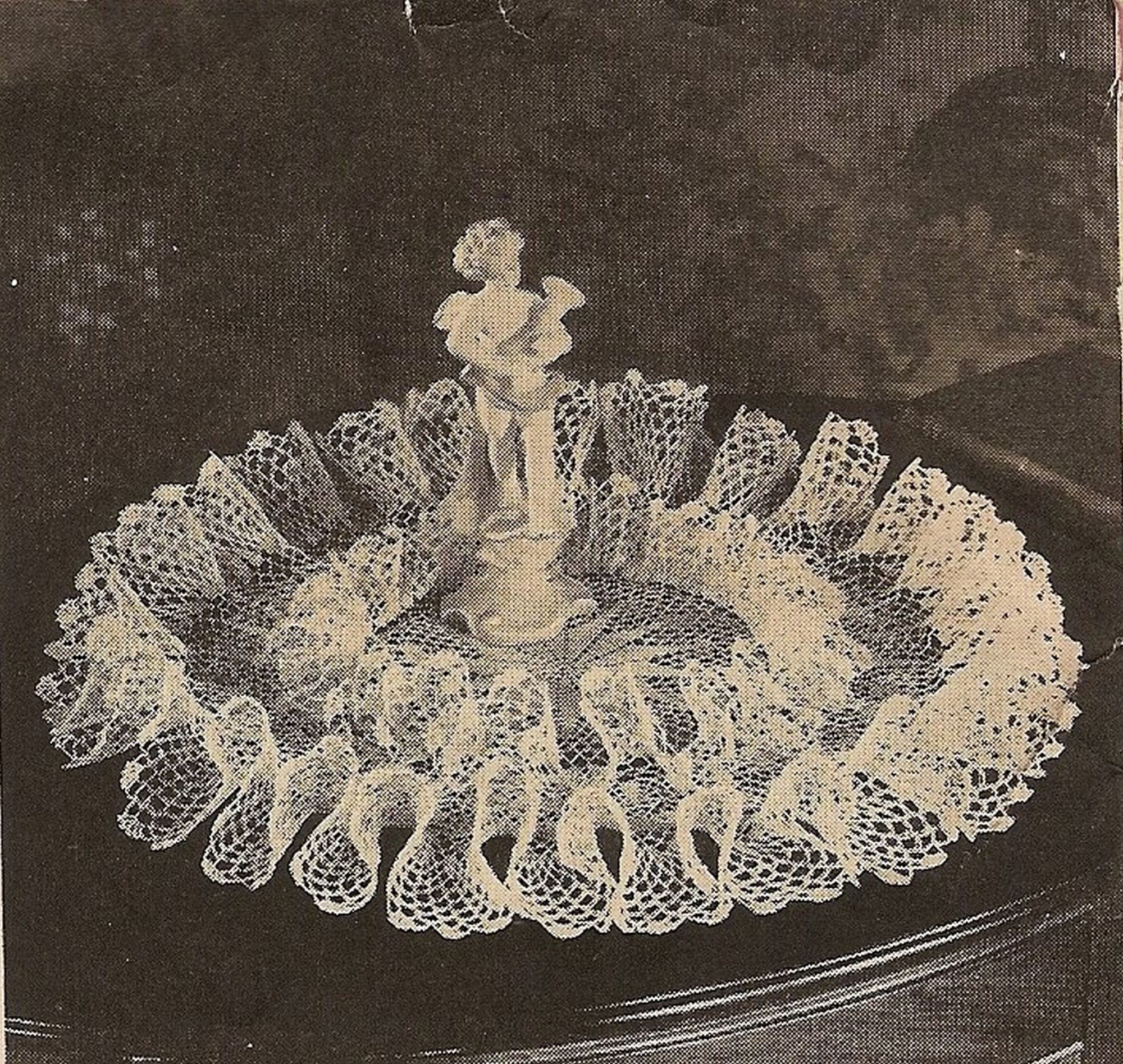 Vintage Crochet Ruffled Doily Patterns 1940's ***PDF Digital Instant ...