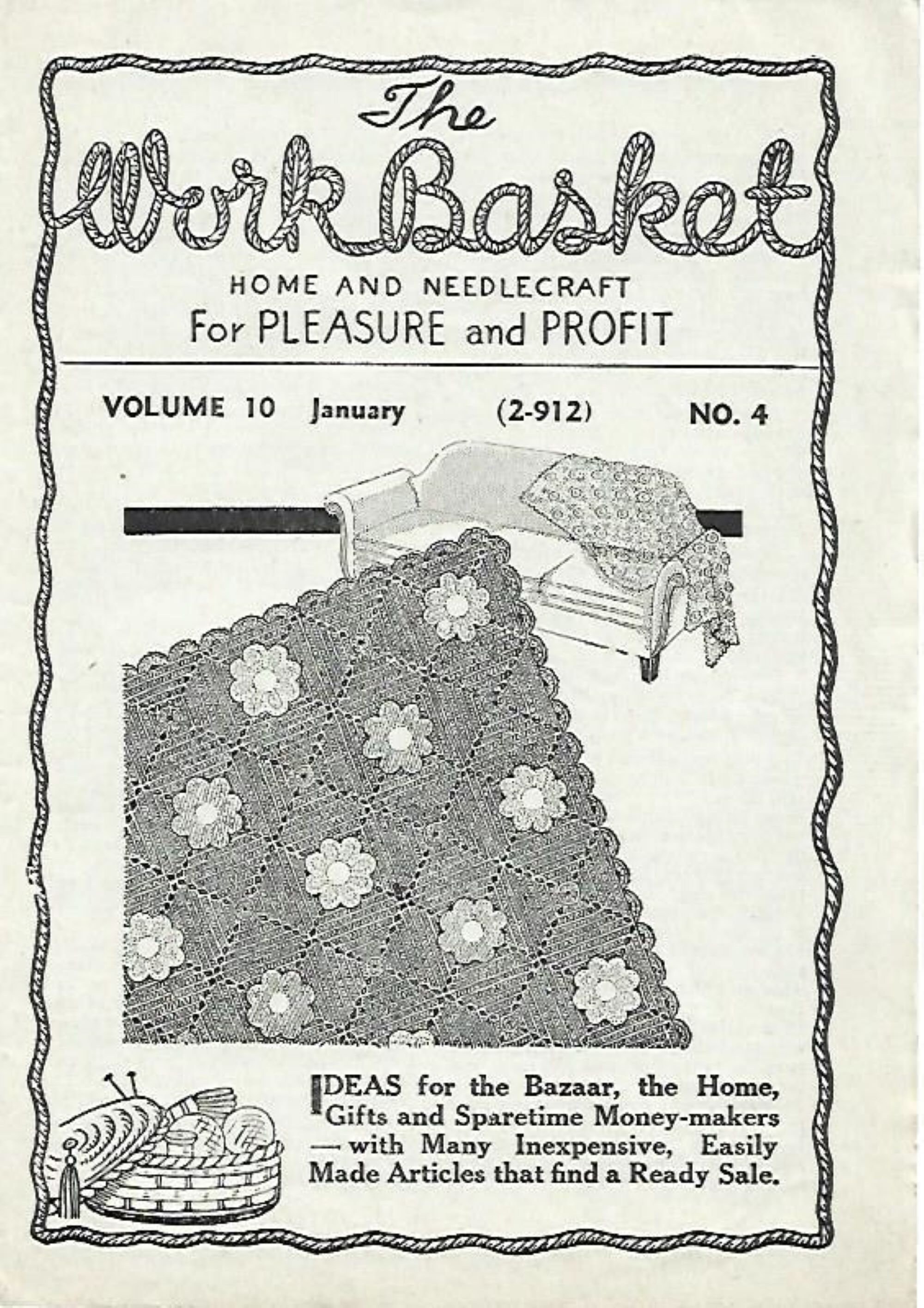 Vintage 1940s the Work Basket Patterns (*PDF Instant Digital Download ...