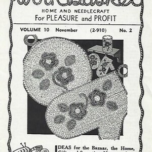 Vintage 1940s the Work Basket Patterns (*PDF Instant Digital Download ...