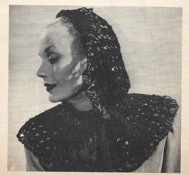 Vintage Crochet Hat Patterns 1947 Cavalier Berets Toques - Etsy