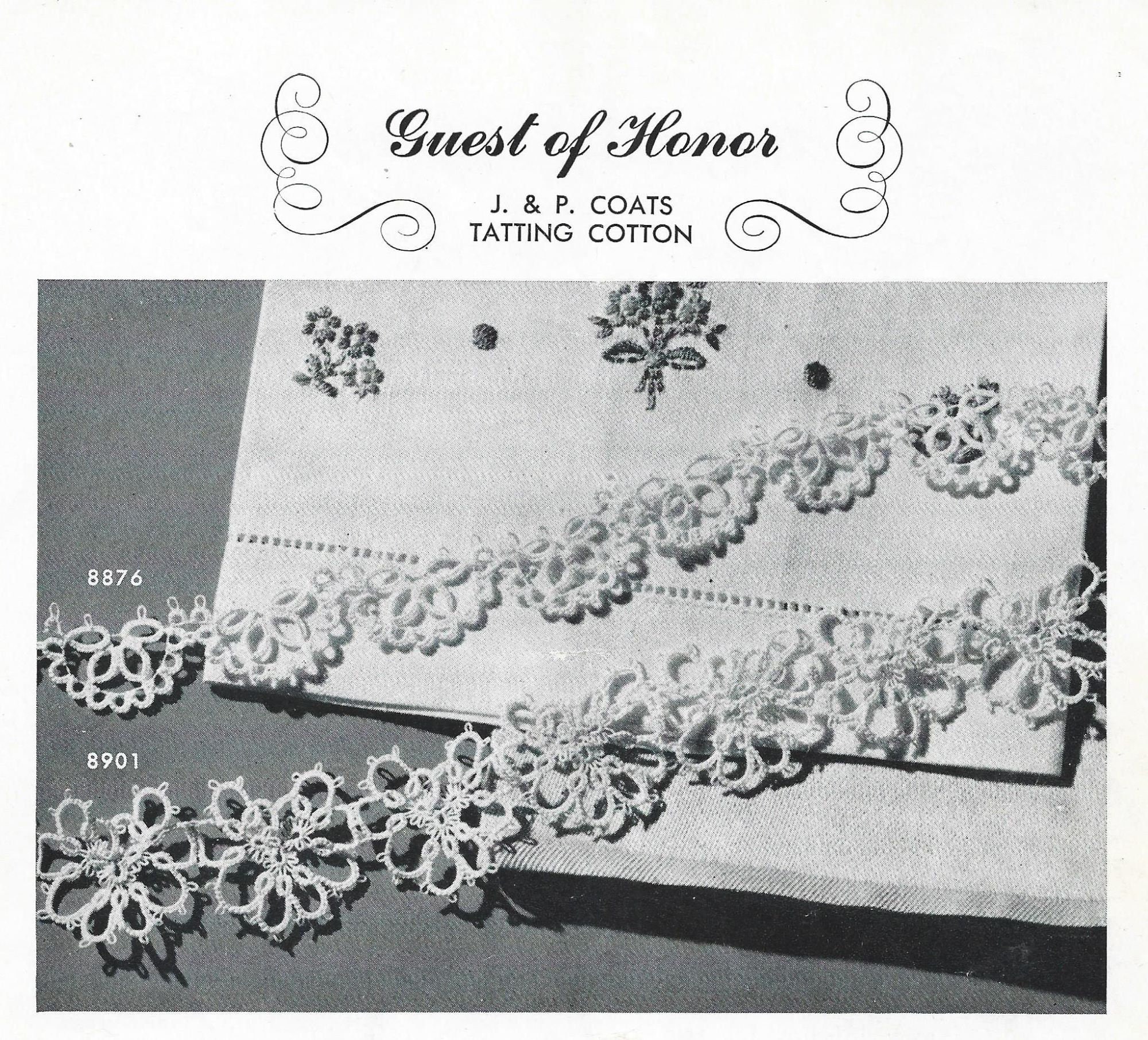 Vintage Tatting Patterns 1944 Book 207 (***PDF Instant Digital Download ...