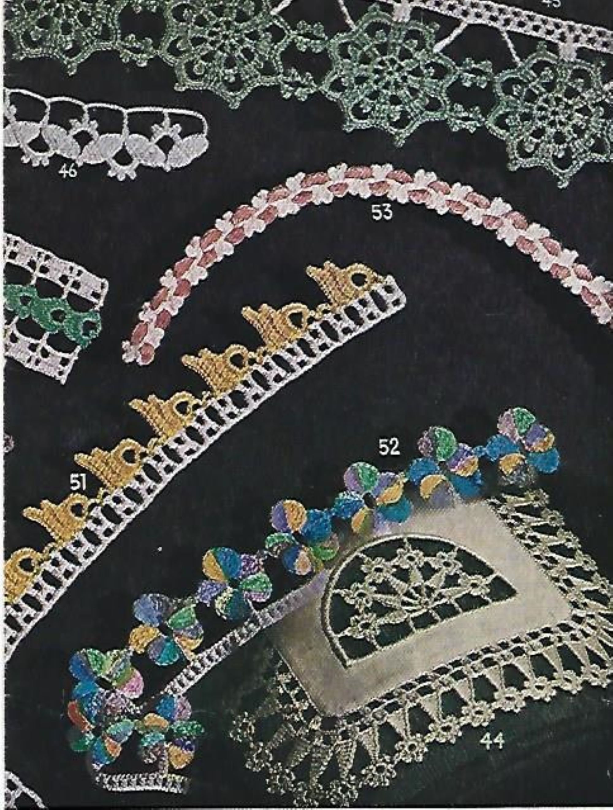 Vintage Crochet and Tatting Edgings Patterns PDF Instant Digital ...