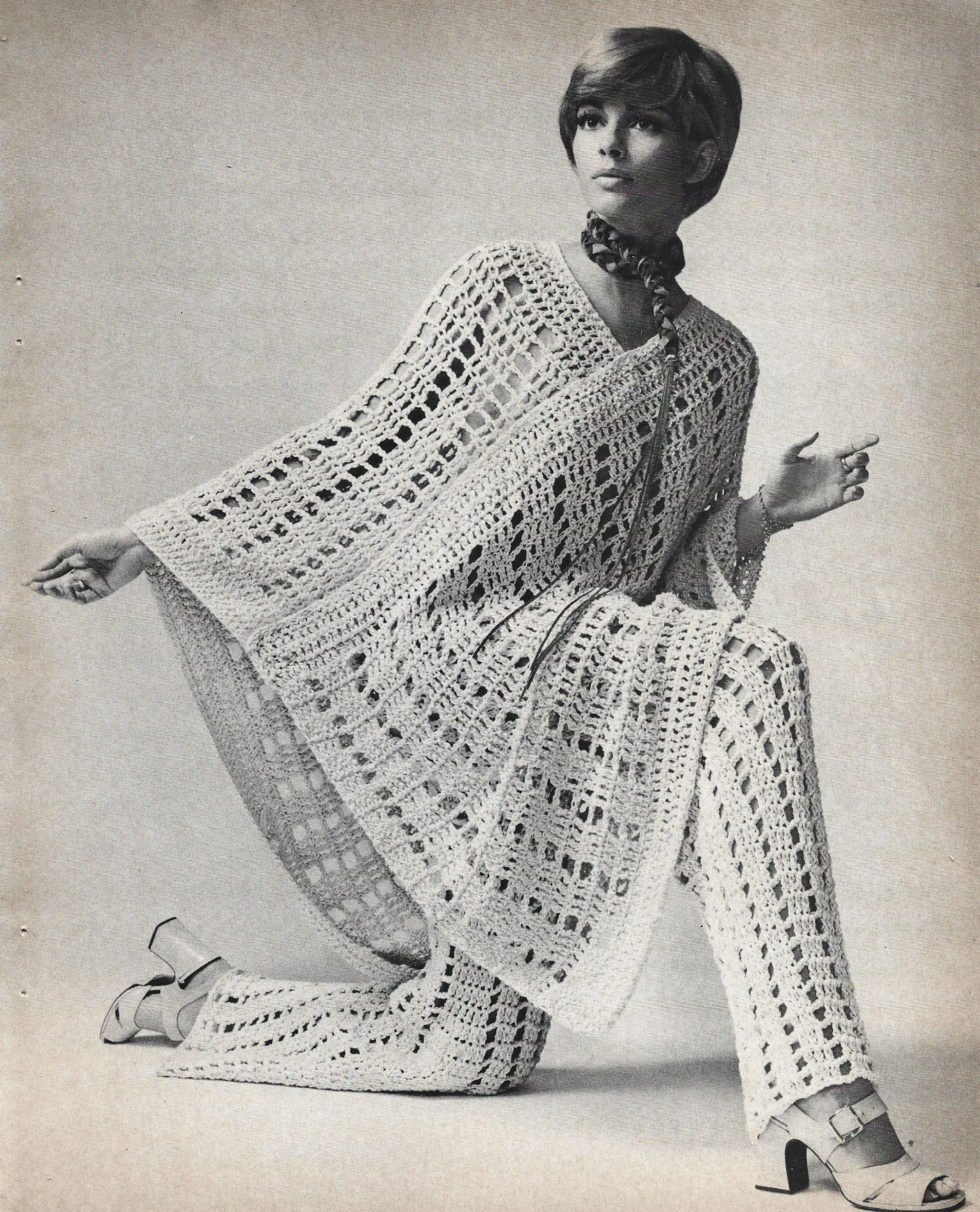 Vintage Bohemian Hippie Crochet Patterns 1960s-1970s (***PDF Instant ...