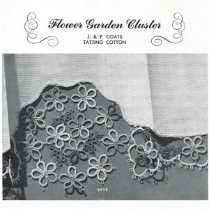 Vintage Tatting Patterns 1944 Book 207 (***PDF Instant Digital Download ...