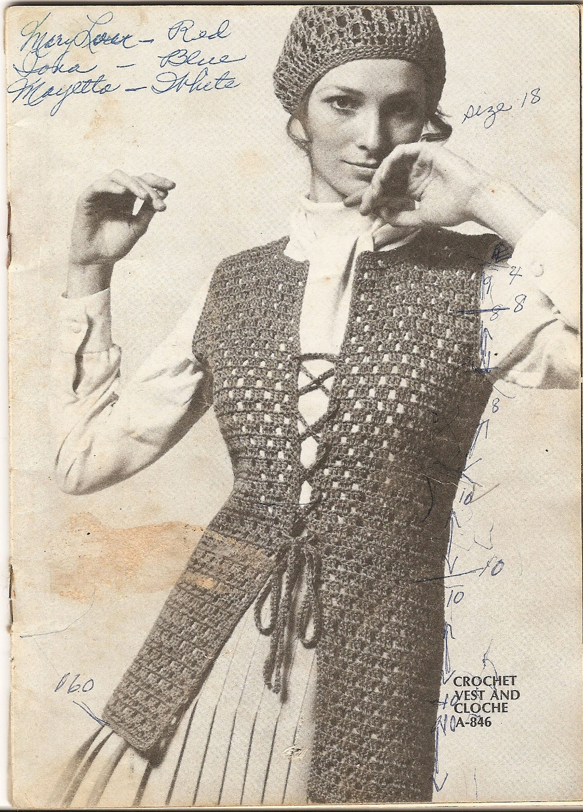 Vintage Crochet/knit Patterns PDF Digital Instant - Etsy