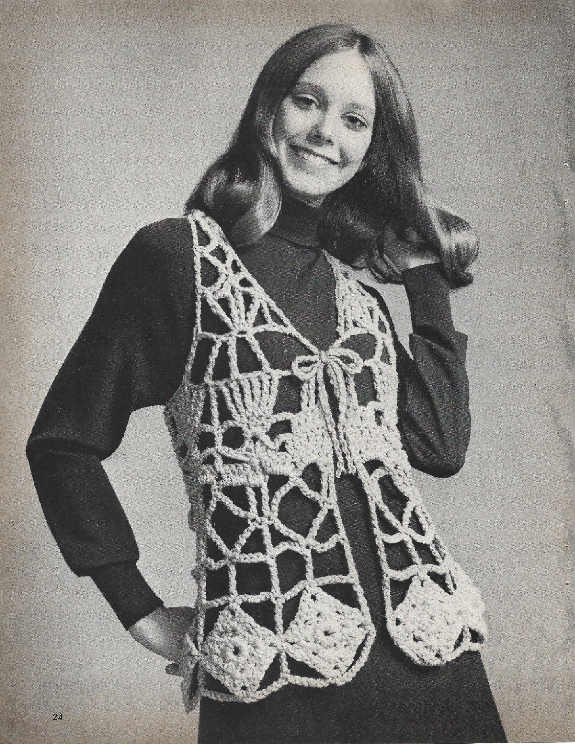 Vintage Bohemian Hippie Crochet Patterns 1960s-1970s PDF Instant ...