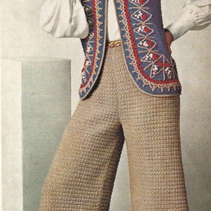 Vintage Bohemian Hippie Crochet Patterns 1960s-1970s (***PDF Instant ...