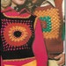 Vintage 1970s Crochet Granny Square Rib Tickler Top Pattern (PDF ...