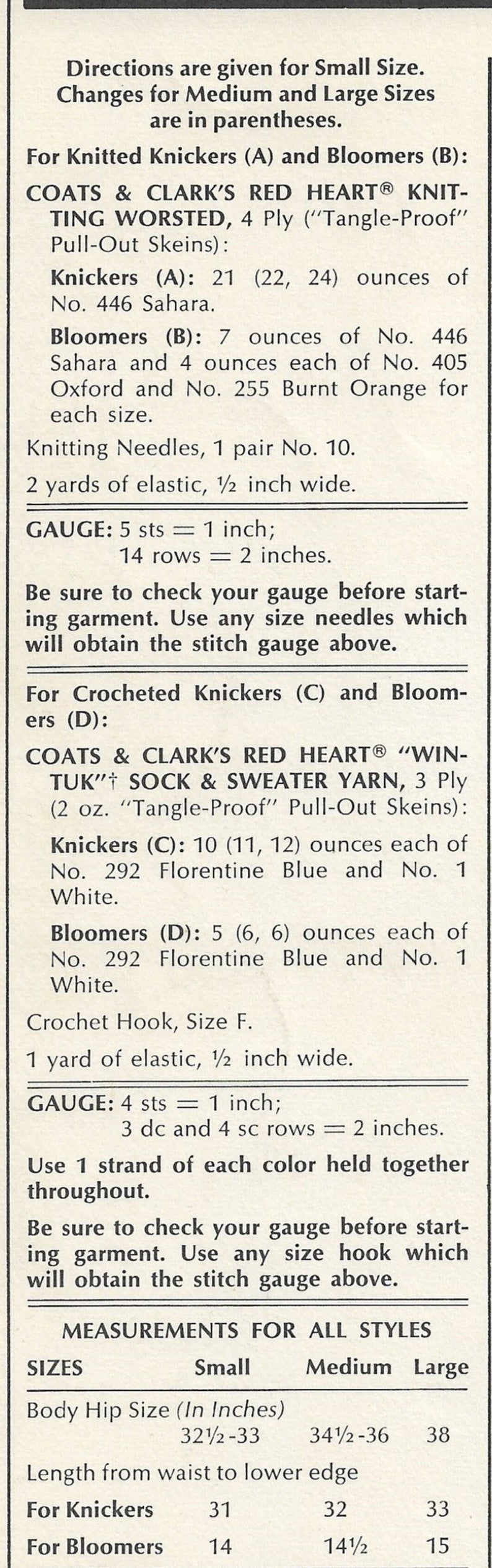 Vintage Crochet/knit Knickers,bloomers,midi & Mini Hippy Hot Skirts ...