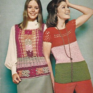 Vintage Bohemian Hippie Crochet Patterns 1960s-1970s (***PDF Instant ...