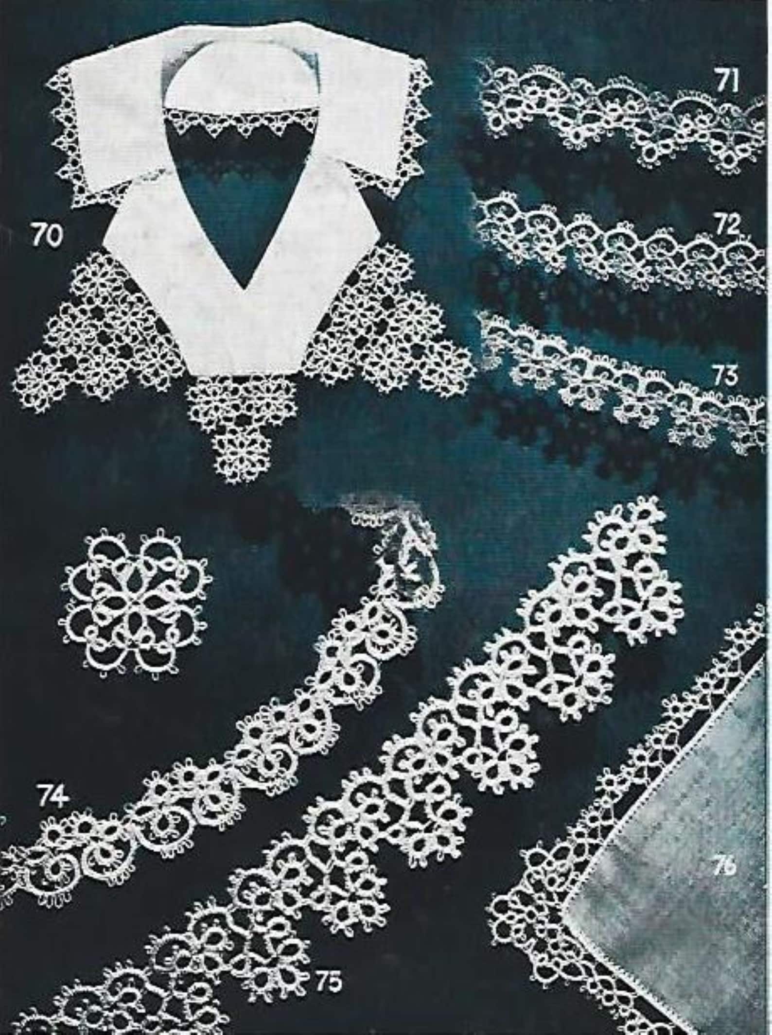 Vintage Crochet and Tatting Edgings Patterns PDF Instant Digital ...