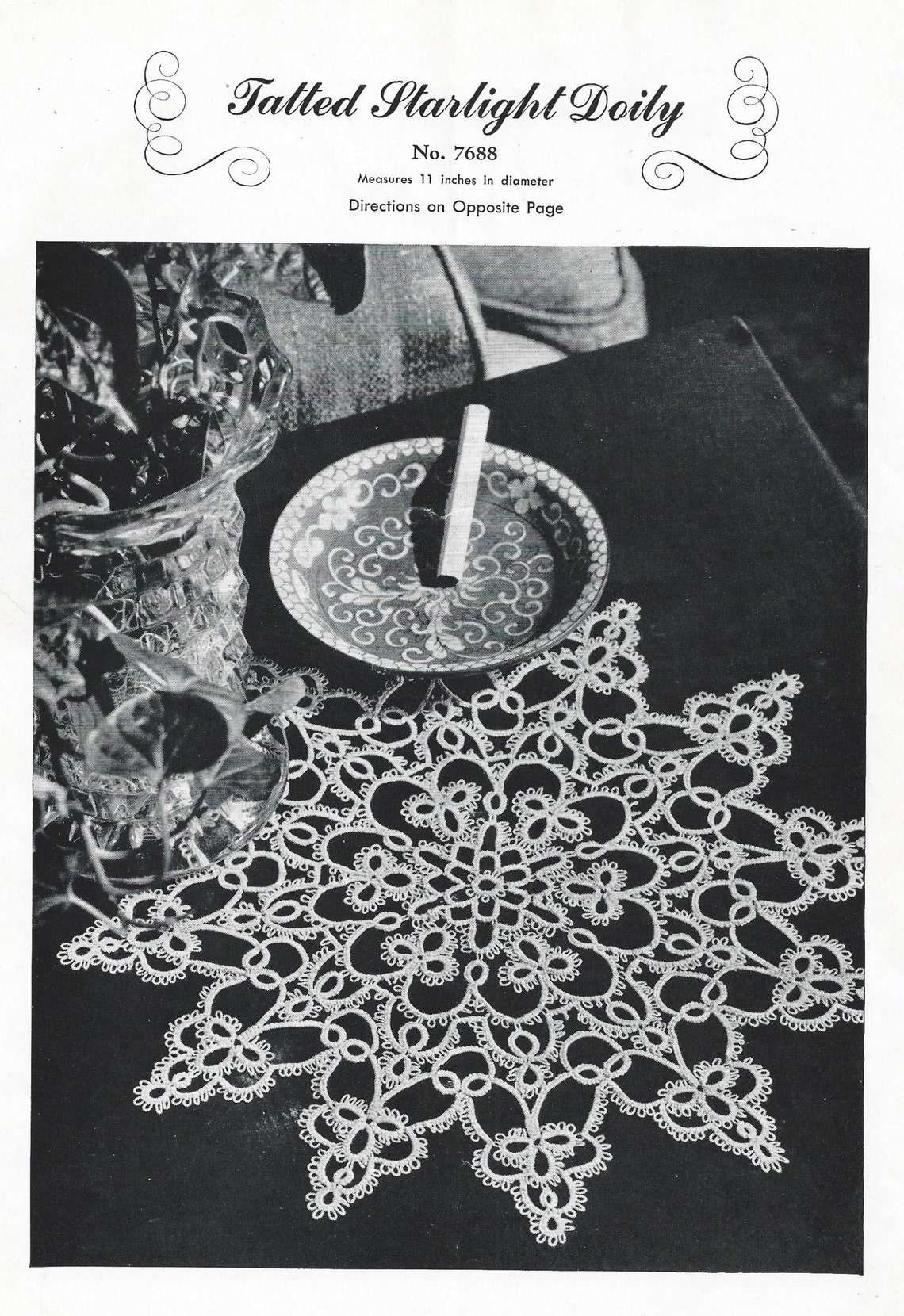 Vintage Tatting Patterns 1944 Book 207 (***PDF Instant Digital Download ...
