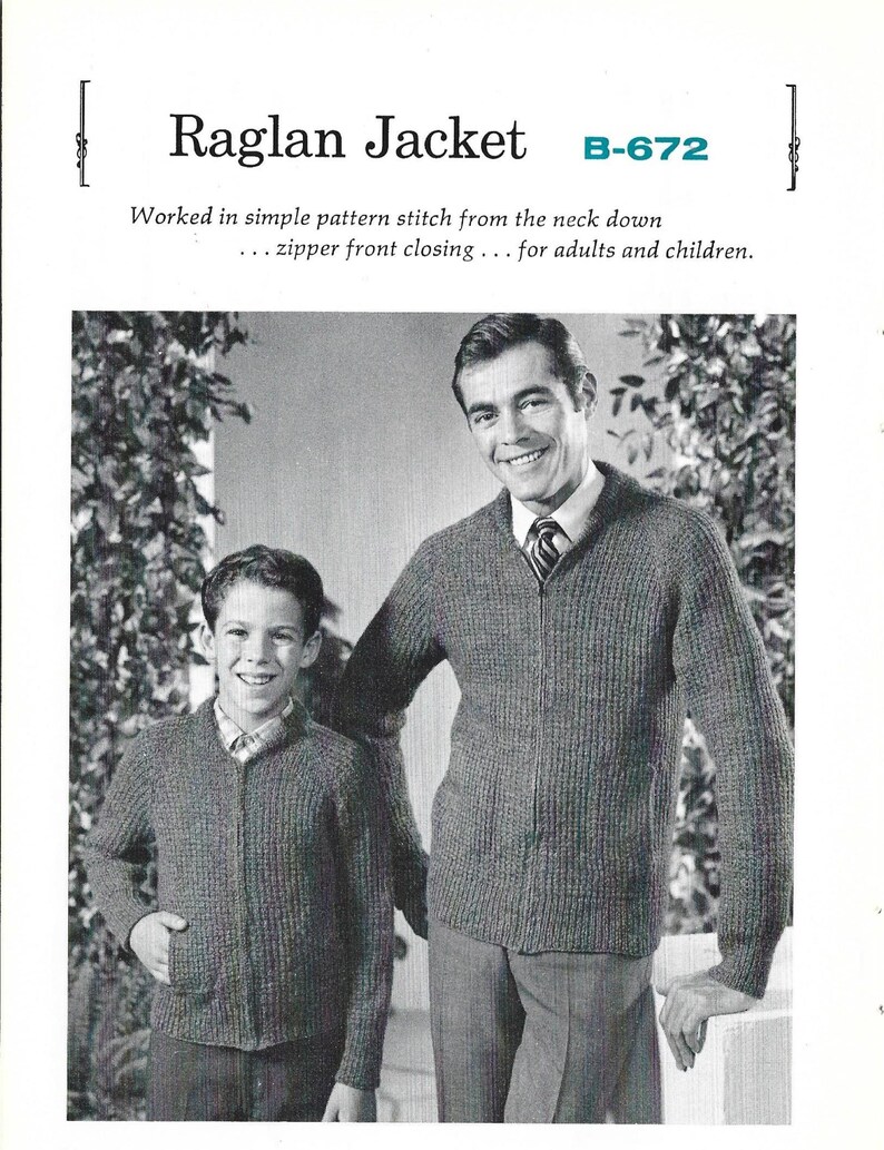 Vintage "classic Sweaters" Knit Patterns 1968 Book 186 (***PDF Instant ...