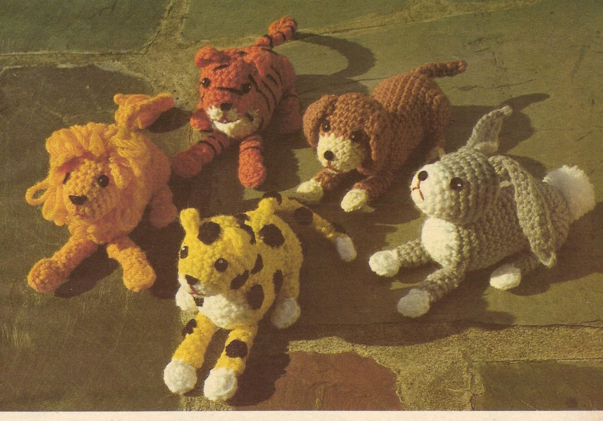 Vintage Crochet Pet/ Animal Patterns 1970's***pdf Instant Digital ...